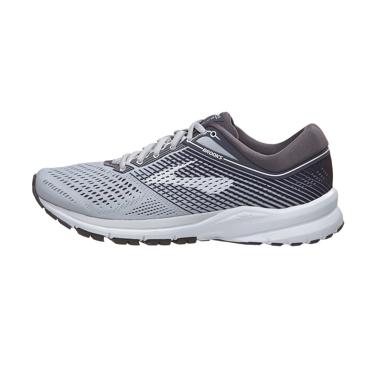 Brooks Launch 5 Women's Shoes Grey/Ebony/White 360° View | Running ...