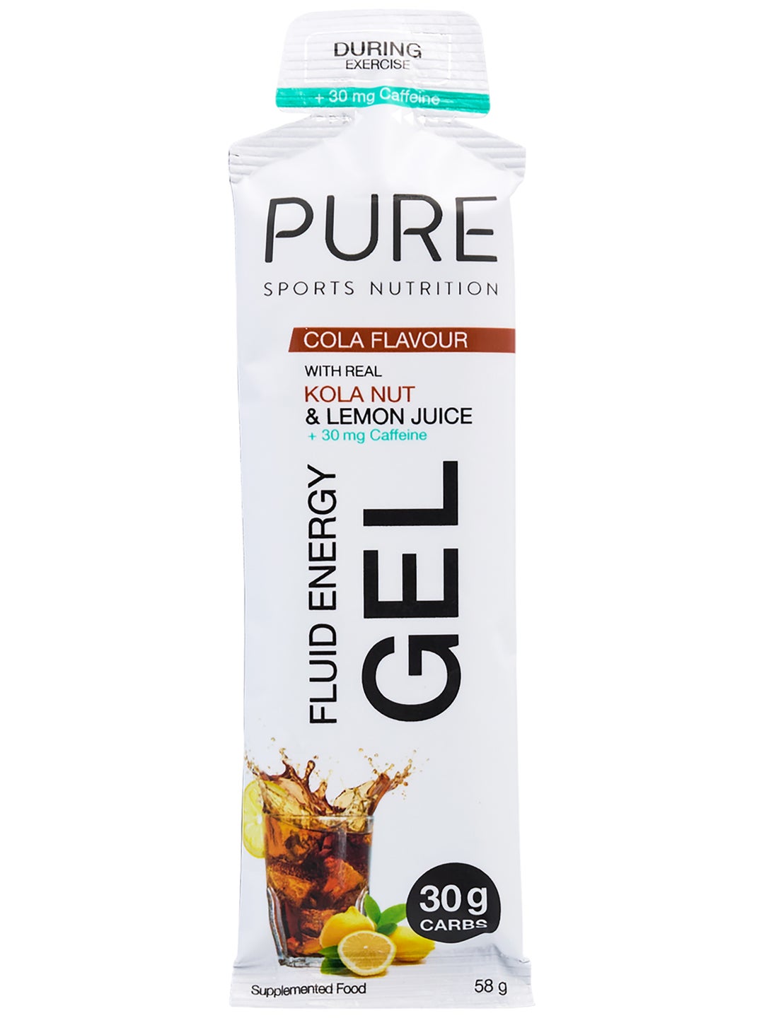 PURE Fluid Energy Gels 8-Pack | Running Warehouse