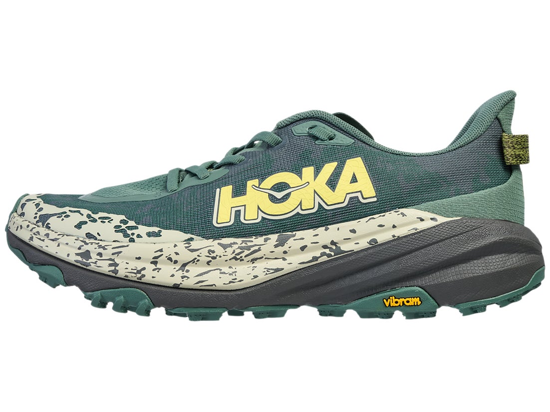 HOKA Speedgoat 6 Men's Shoes Fern/Asphalt Grey | Running Warehouse