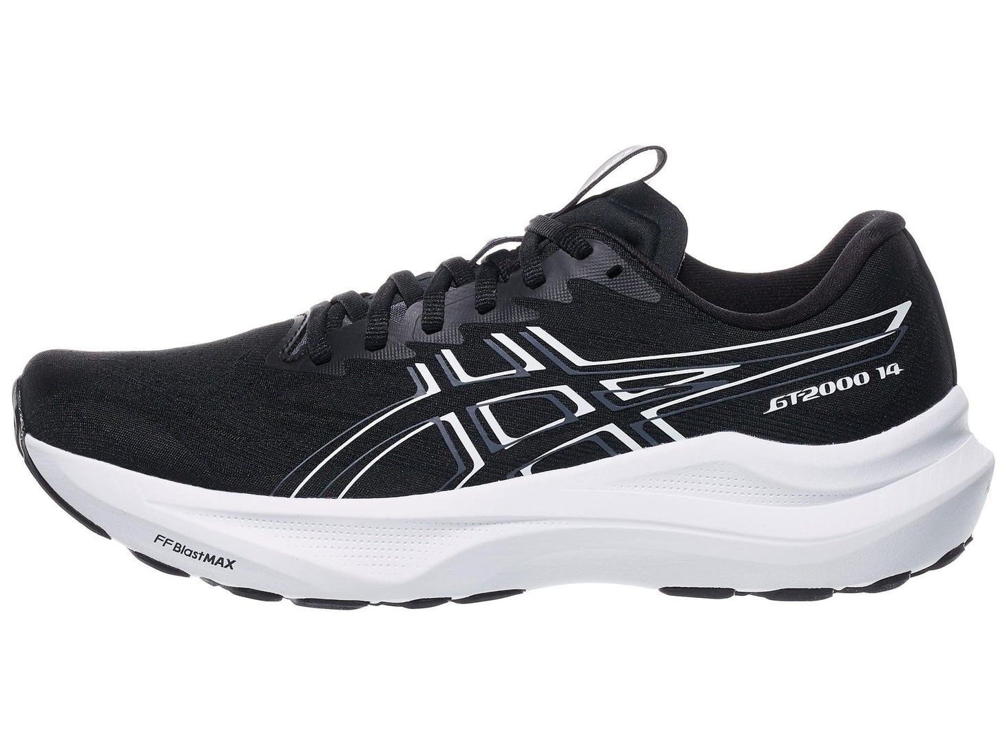 ASICS GT 2000 14 Men's Shoes Black/White | Running Warehouse