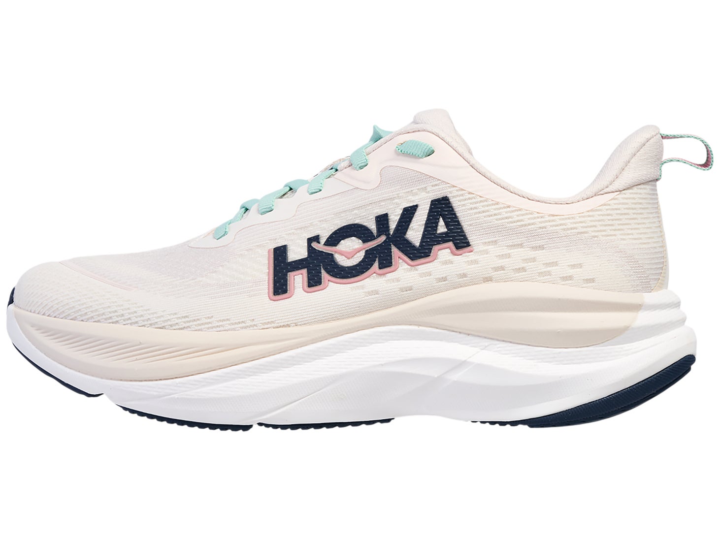 HOKA Skyflow Women's Shoes Rose Cream/Alabaster | Running Warehouse