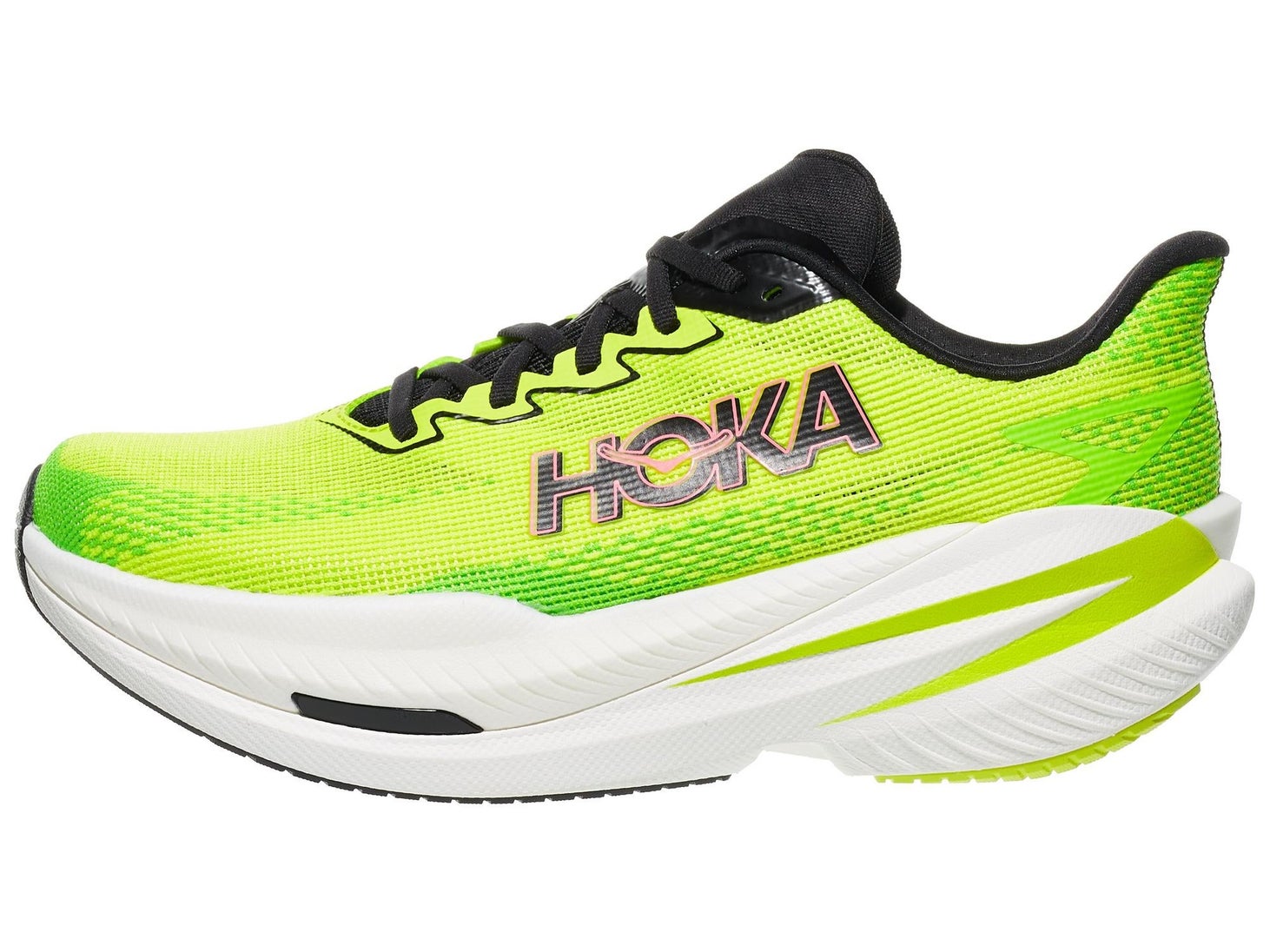 Hoka Mach X 3 Men's Shoes Neon Hoka Citrus/Neon Lime | Running Warehouse