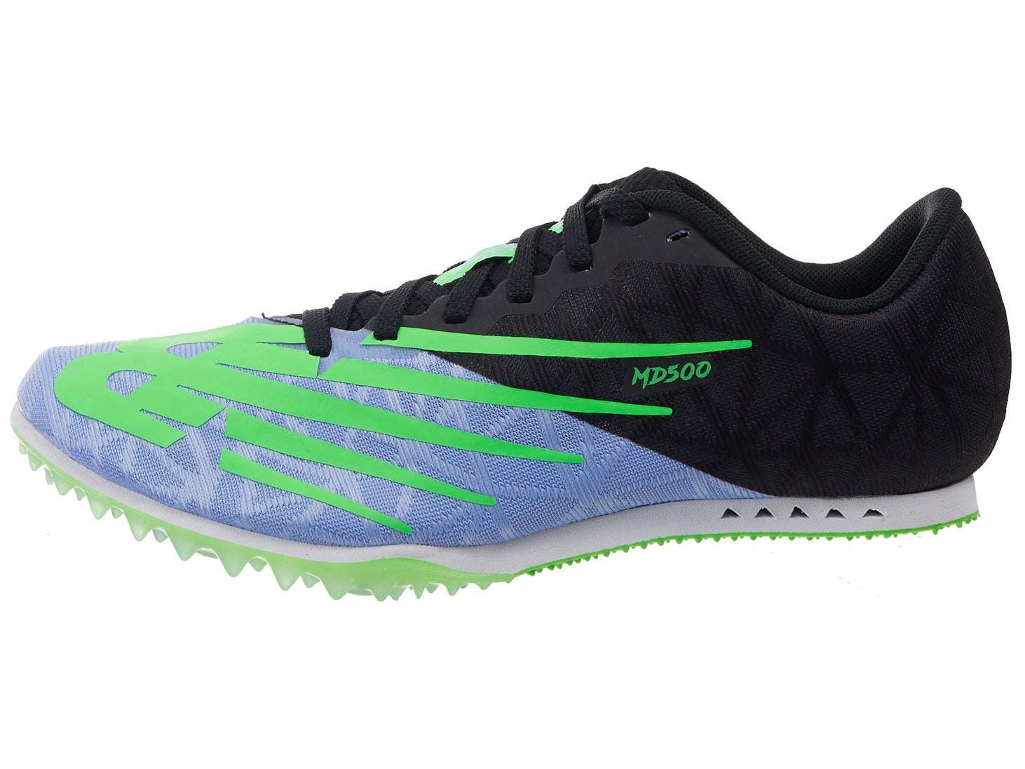 New Balance MD500 v8 Men's Spikes Blue/Black | Running Warehouse