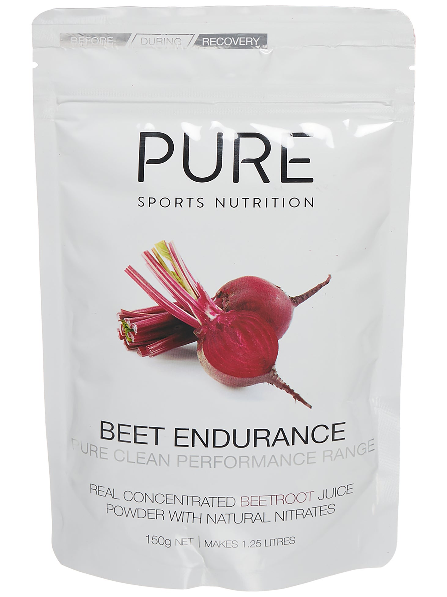 PURE Beet Endurance 150g Pouch | Running Warehouse