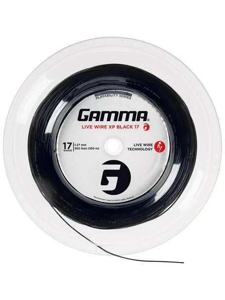 Gamma Live Wire XP 17/1.27 String Reel Black - 110m | Running Warehouse