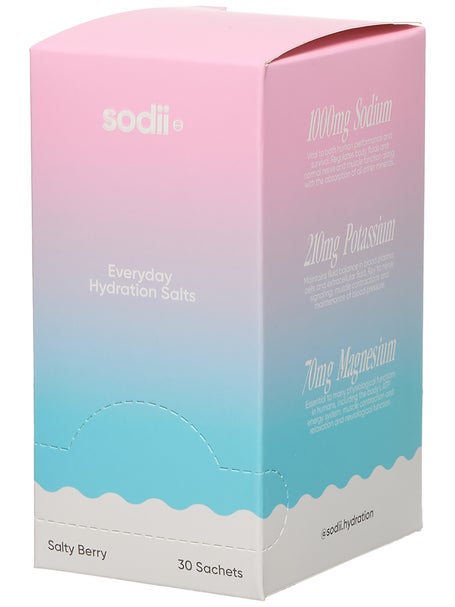 sodii Everyday Hydration Salts Flavoured 30-Pack | Running Warehouse