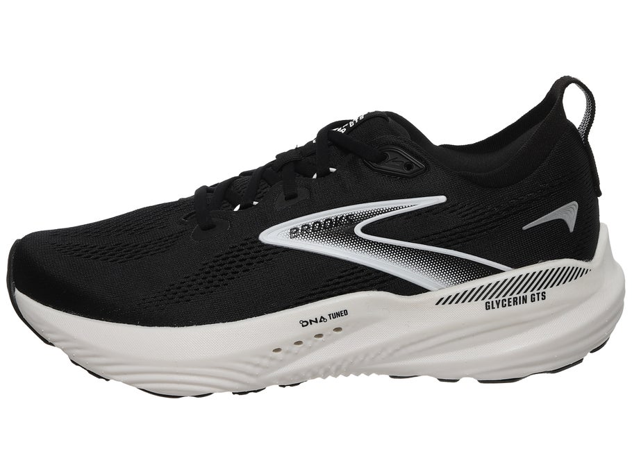 Brooks Glycerin GTS 22 Men's Shoes Black/Grey/White | Running Warehouse