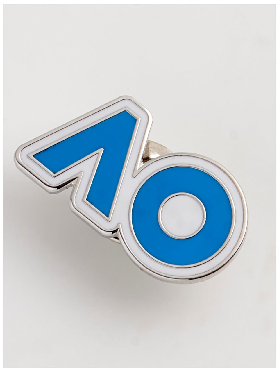 Australian Open 2026 Blue and White Enamel Logo Pin | Running Warehouse