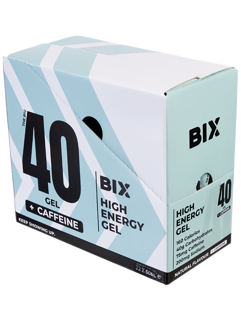 BIX The Big 40 Gel Caffeine 22-Pack | Running Warehouse