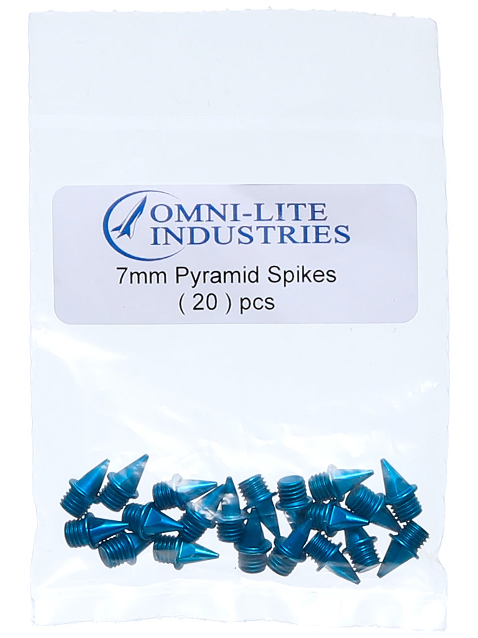Omni-Lite 7mm (1/4") Pyramid Spikes 20 Pack | Running Warehouse