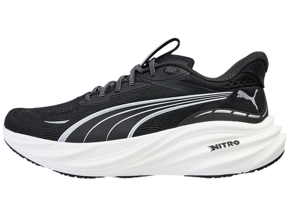 PUMA Magnify Nitro 3 Men's Shoes PUMA Black/White | Running Warehouse